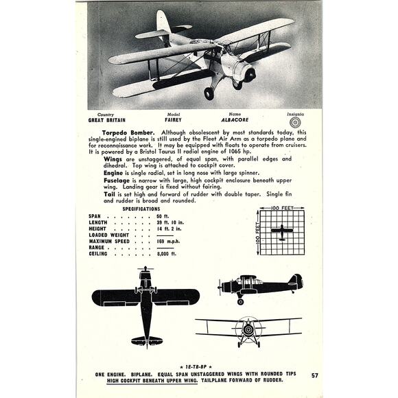 None and/or Unknown | Other | Fairey Boulton Paul Albacore Defiant ...